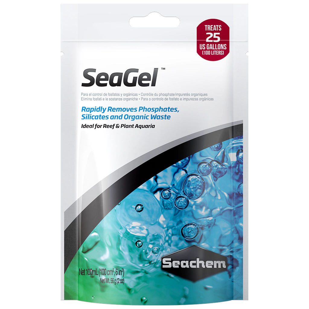 Seachem Seagel Removedor Fosfato, Silicatos, Resíduos 100ml | CoralClub